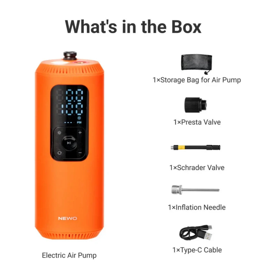 Portable and built-in hose design Mini Electric Air Pump – Nimall